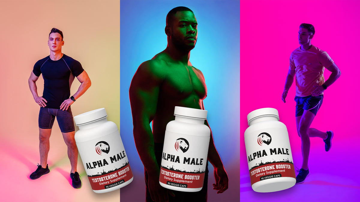 Alpha Male Natural Testosterone Booster: Enhance Your Testosterone ...