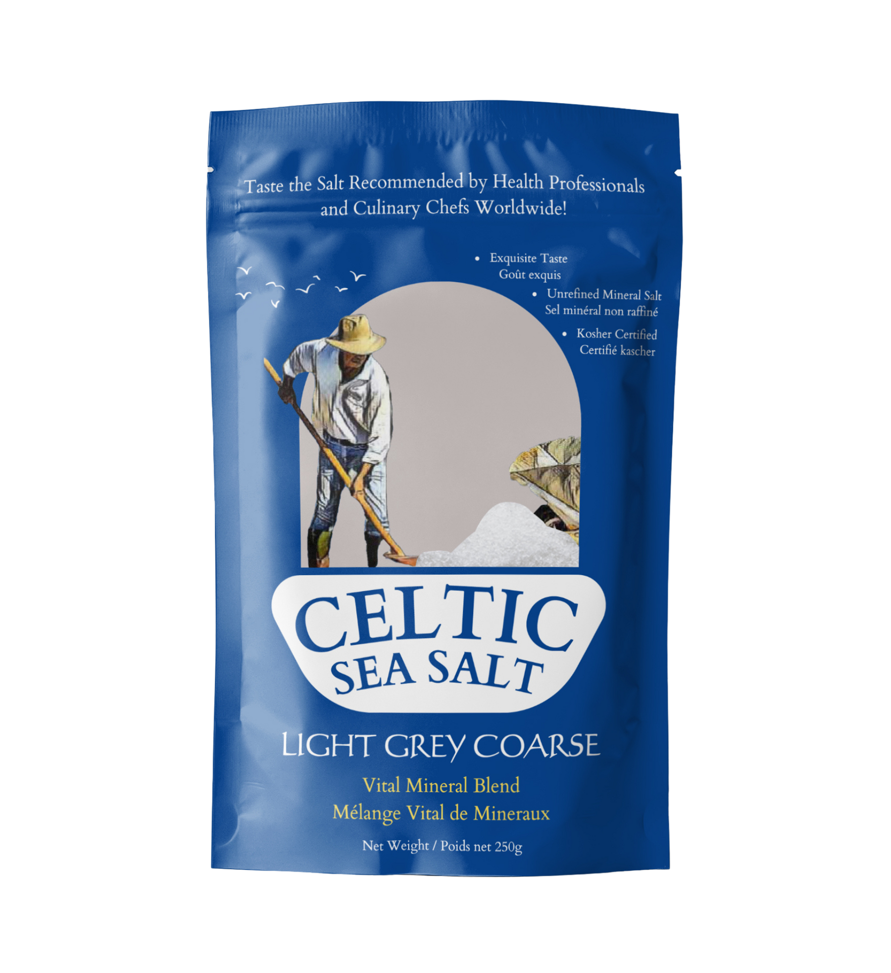 Celtic Sea Salt Light Grey Coarse – 250g: Buy Celtic Sea Salt in South ...