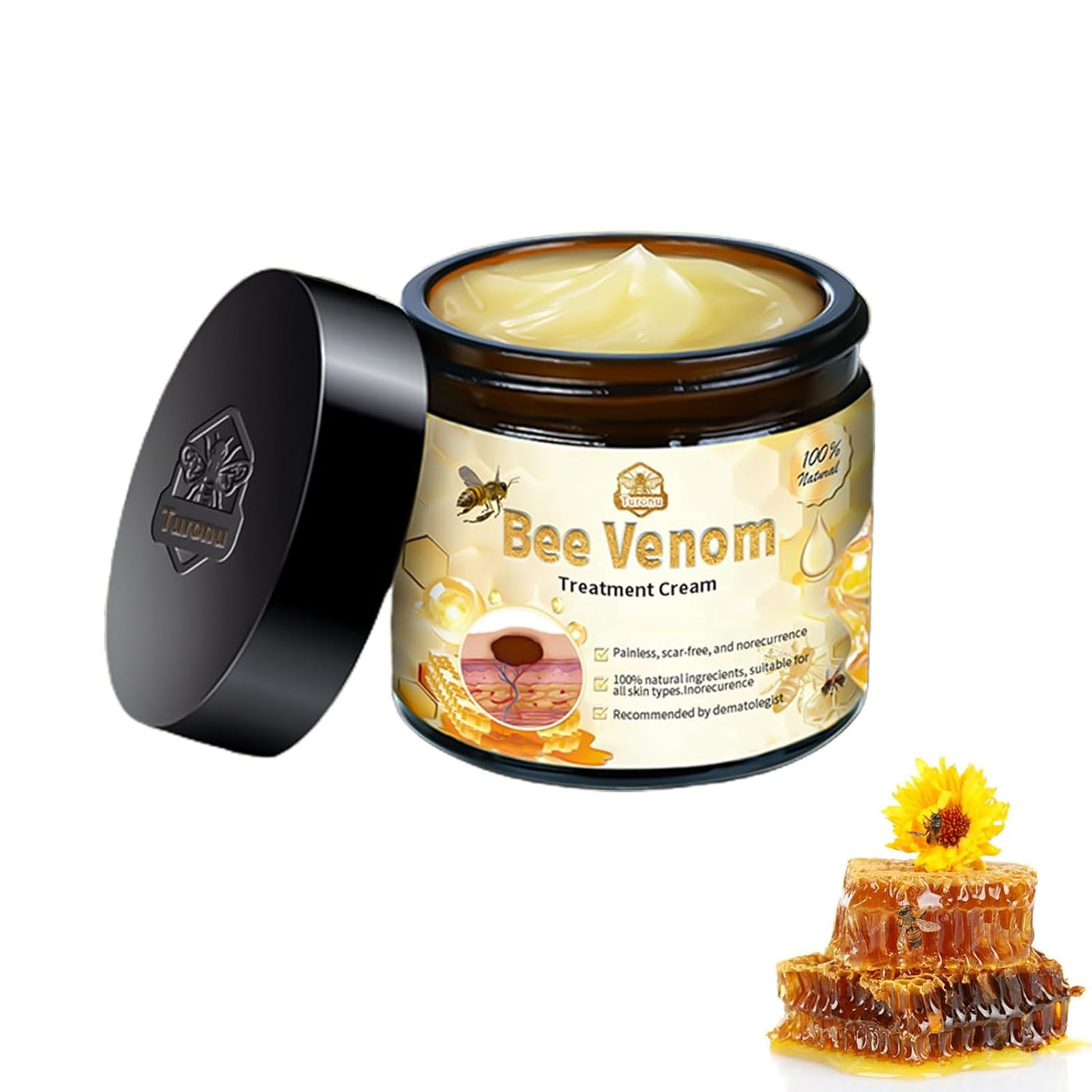 Bee Venom Cream 60g - Professional Natural Bee Venom Repair Cream Gel