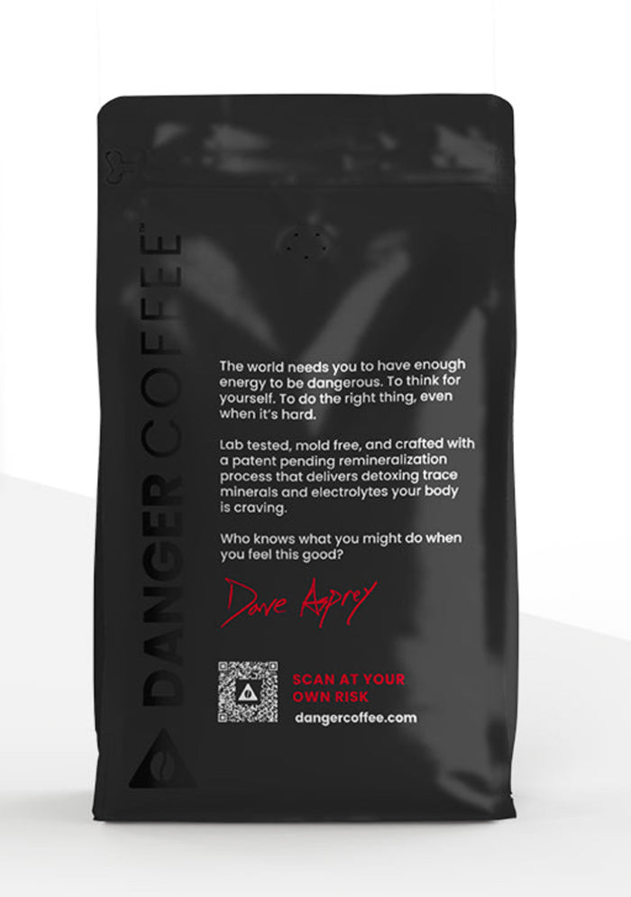Danger Coffee Dark Roast Ground 340g