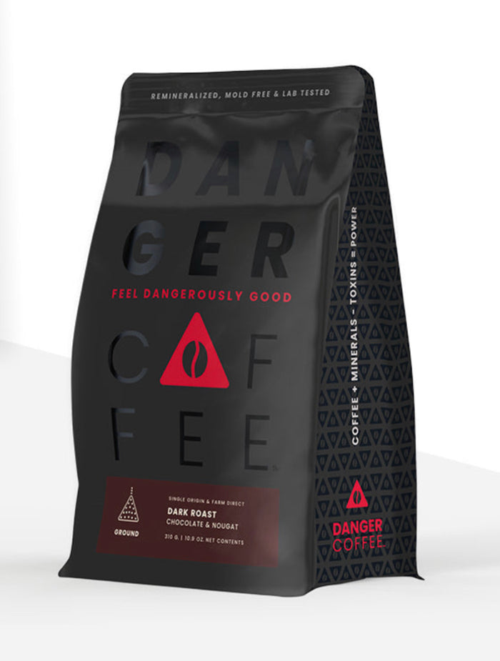 Danger Coffee Dark Roast Ground 340g